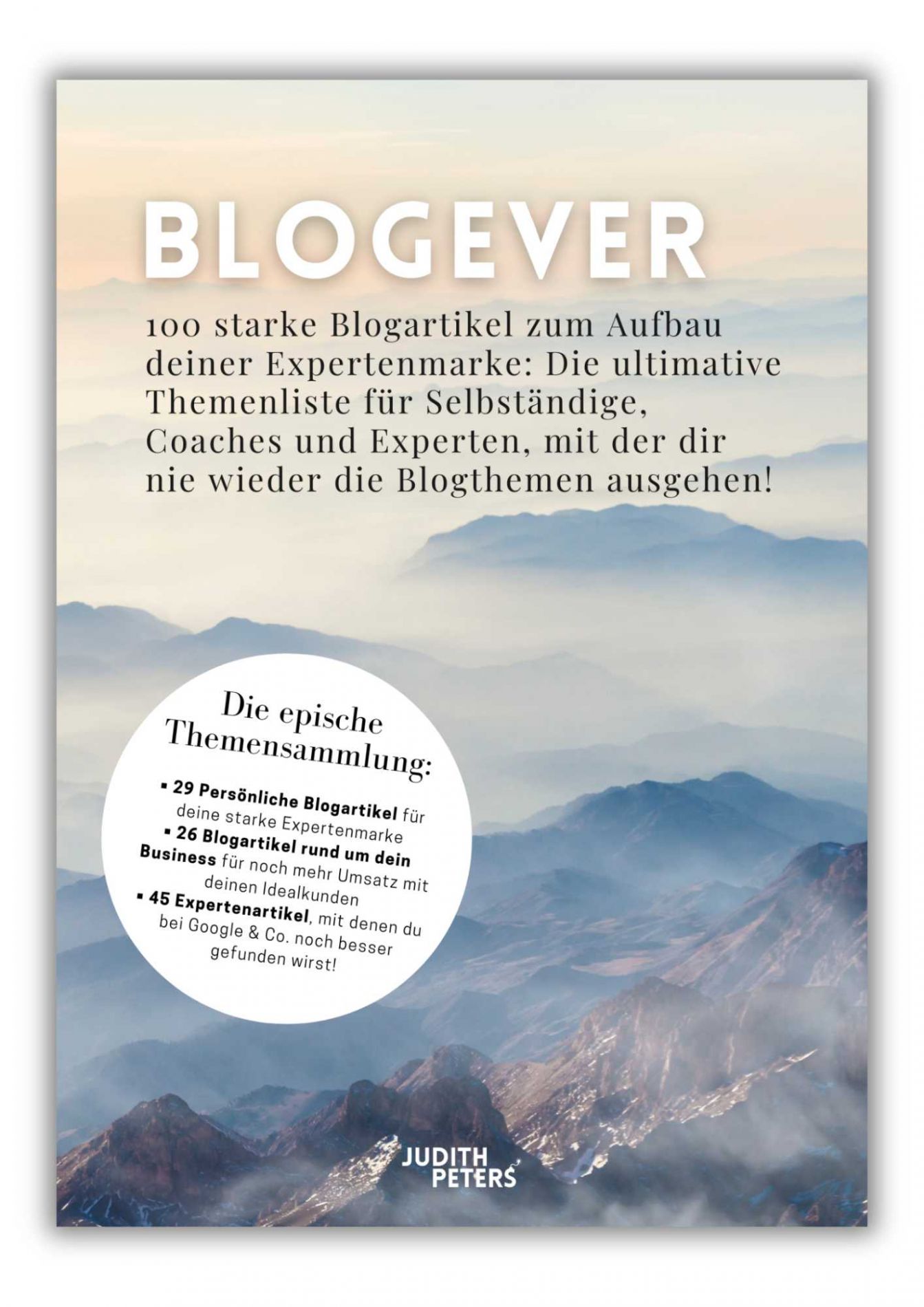 Judith Peters: Bloggen lernen für epische Sichtbarkeit!